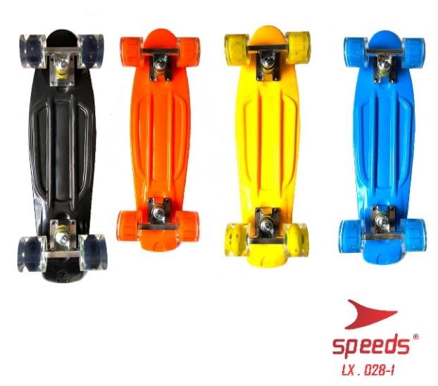 Skateboard panjang 27 INCH penny board/banana board SPEEDS ORIGINAL ...